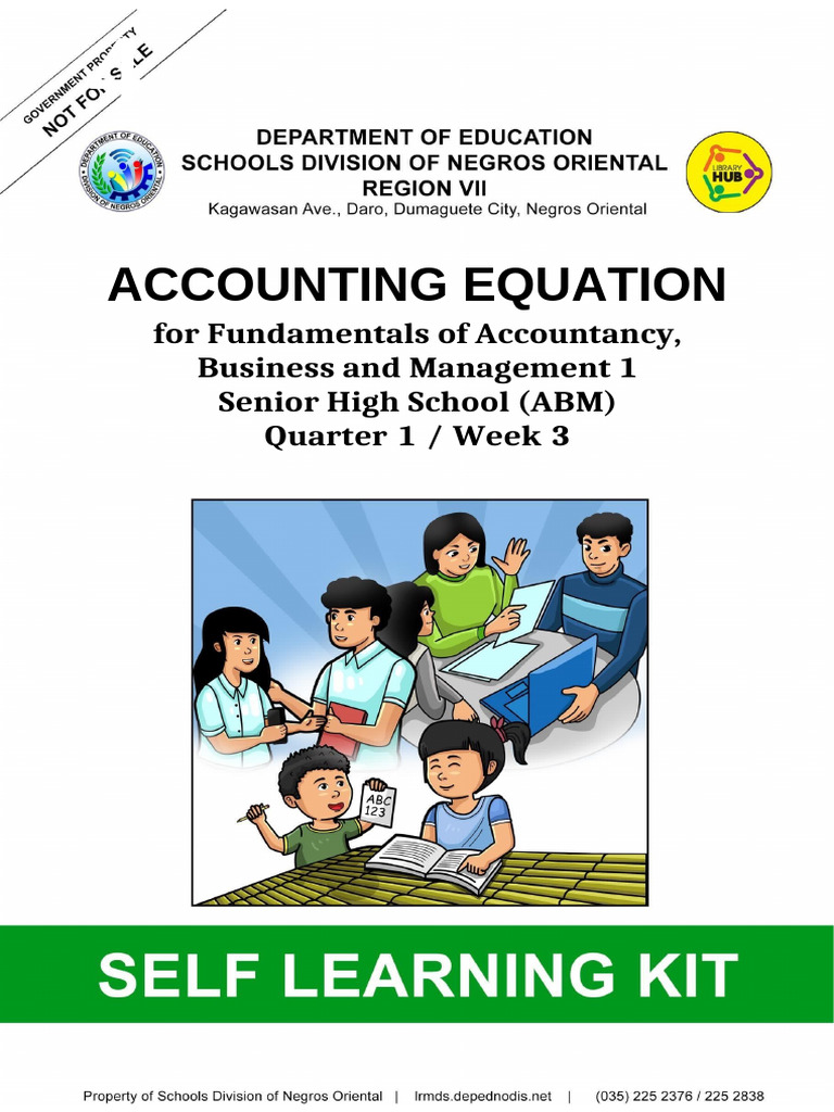 Math 11 ABM FABM1 Q1 Week 3 | PDF | Equity (Finance) | Balance Sheet