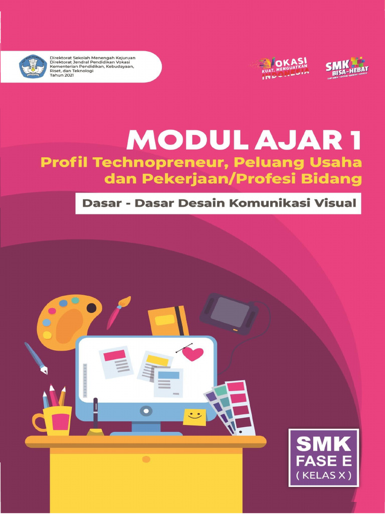 Dasar-Dasar Desain Komunikasi Visual (Modul 1) | PDF