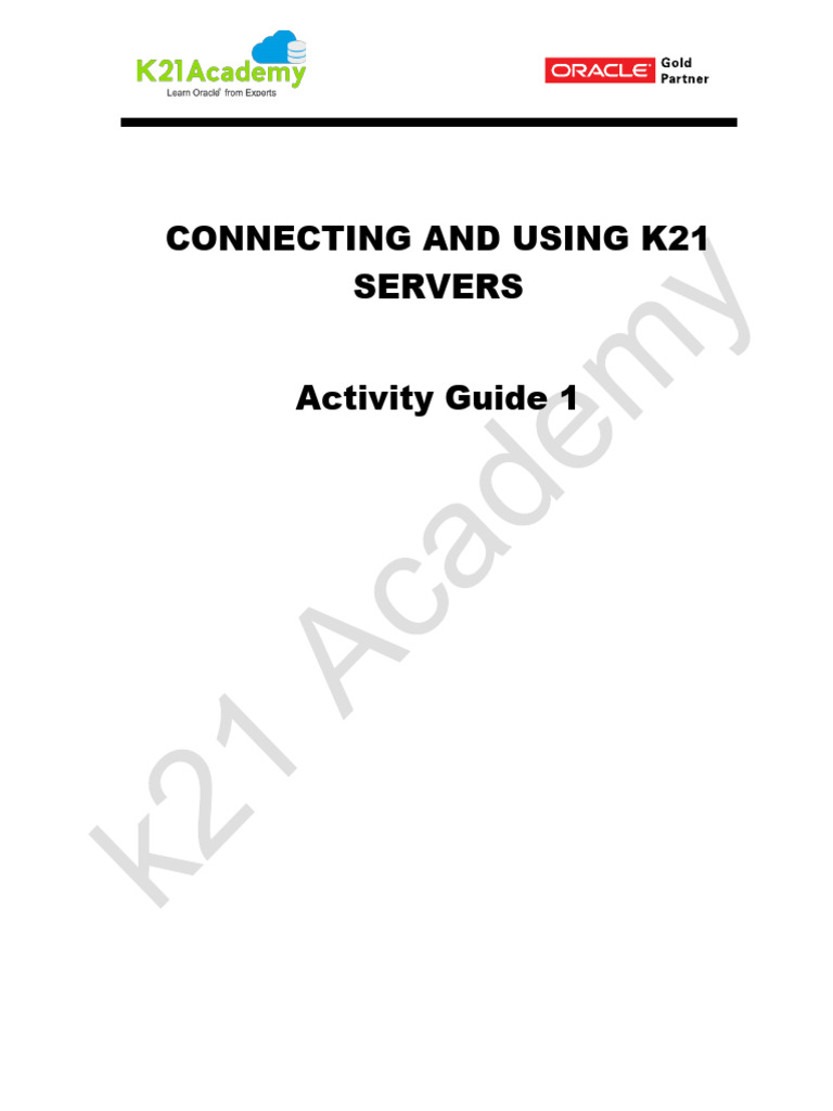 K21 VPN & Server Connection Guide | PDF | Installation (Computer Programs) | Microsoft Windows