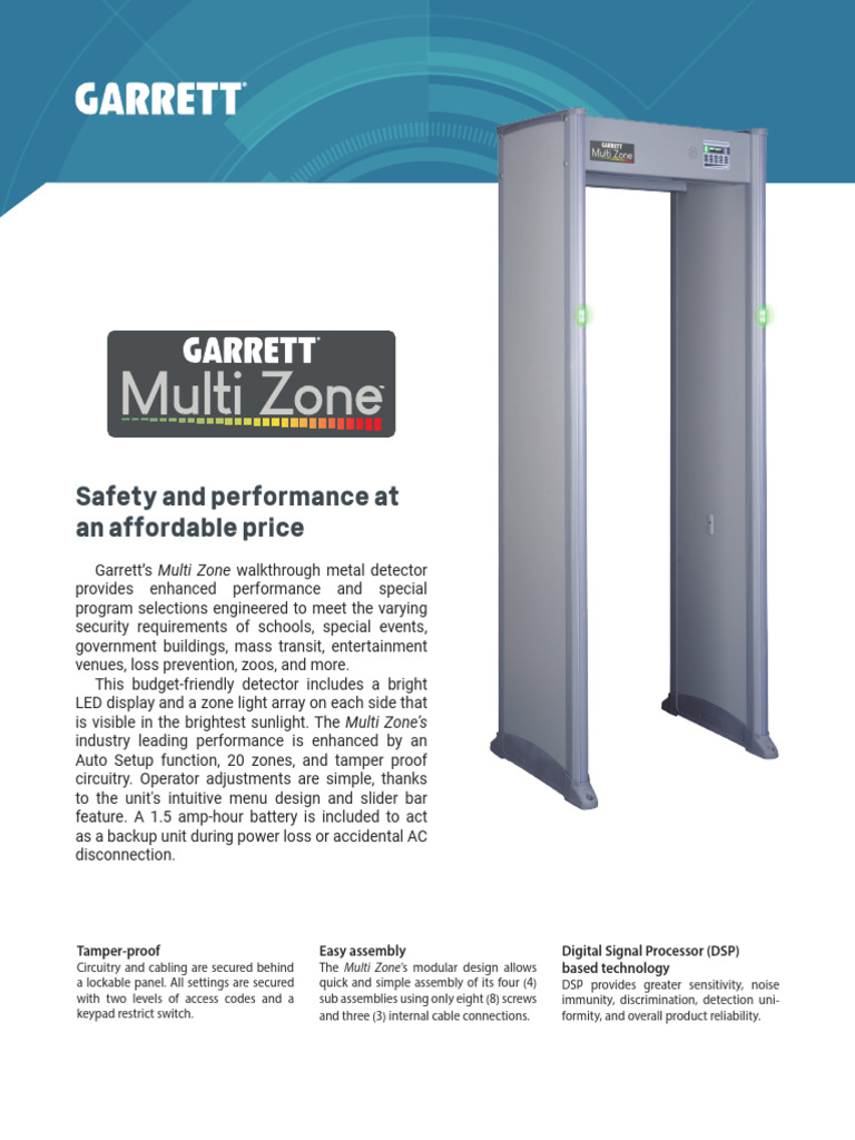 REV E - Multi Zone - Spec Sheet - Web | PDF | Computer Engineering | Technology & Engineering