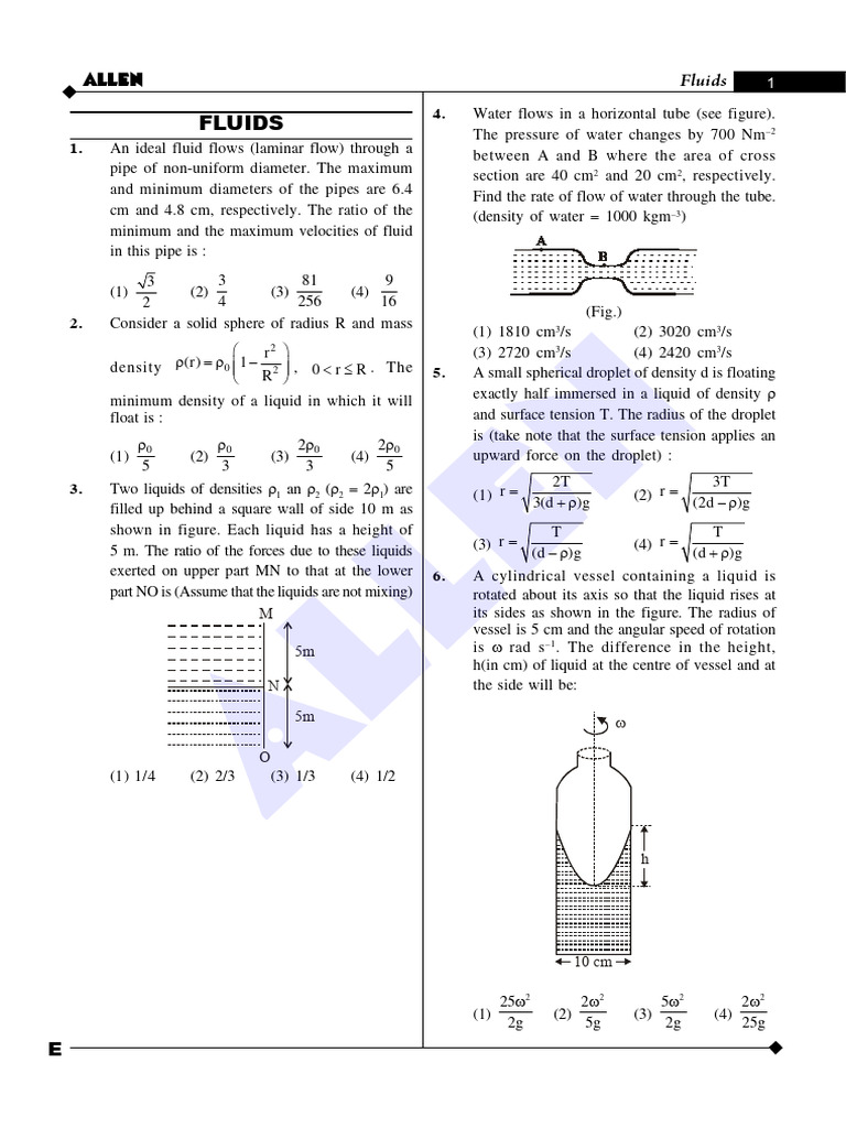 Fluids Pdf