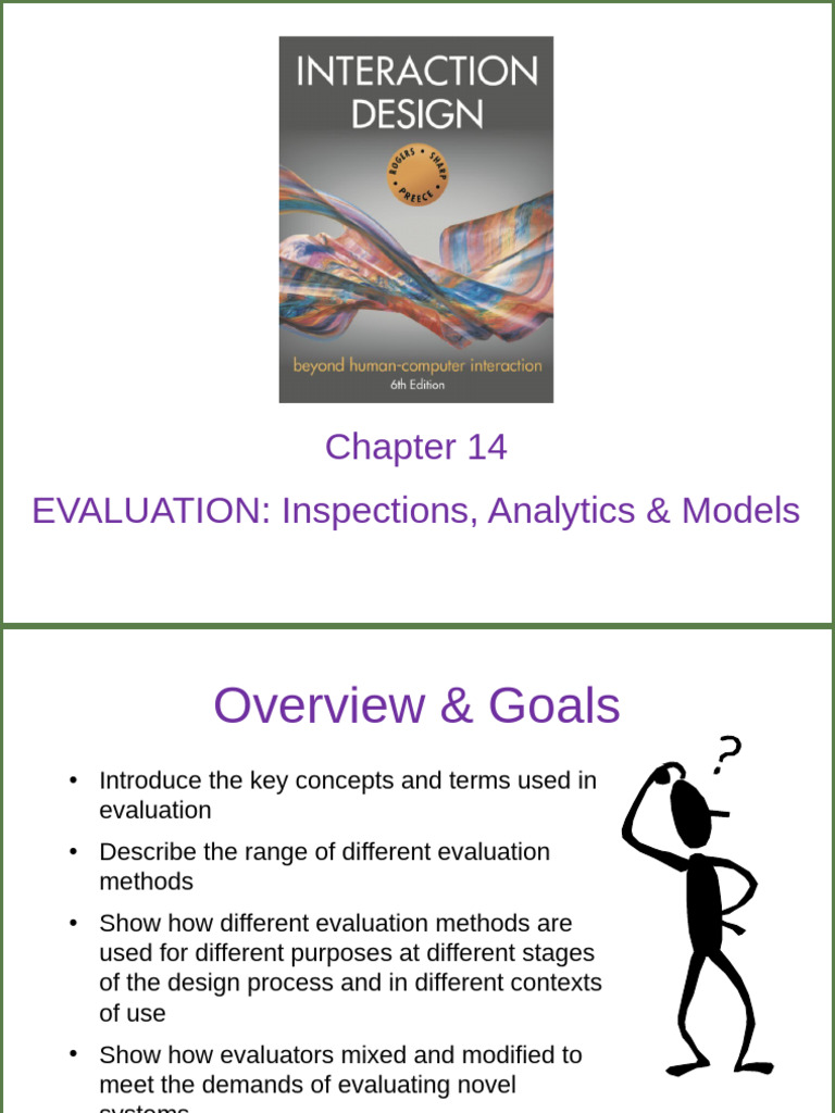 Ch14 - Introducing Evaluation | PDF