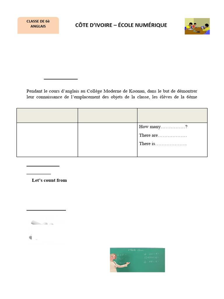 Unité 1 - Leçon 3 | PDF