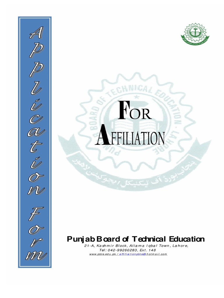 Pbte Submitted Application | PDF