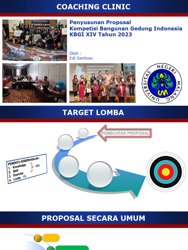 Coaching KBGI Di UM-2023 | PDF
