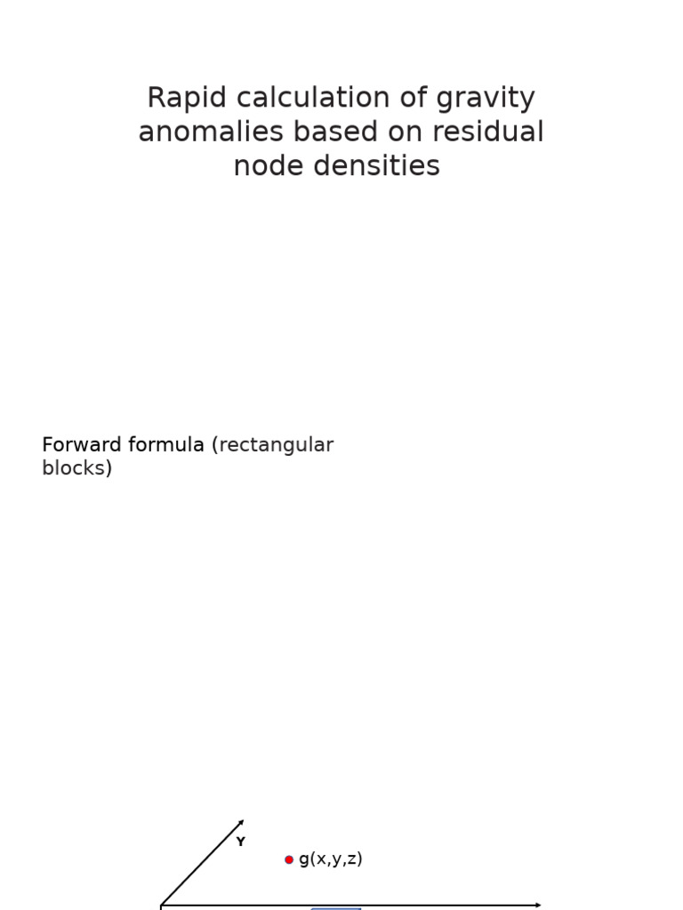 gravity-modeling | PDF