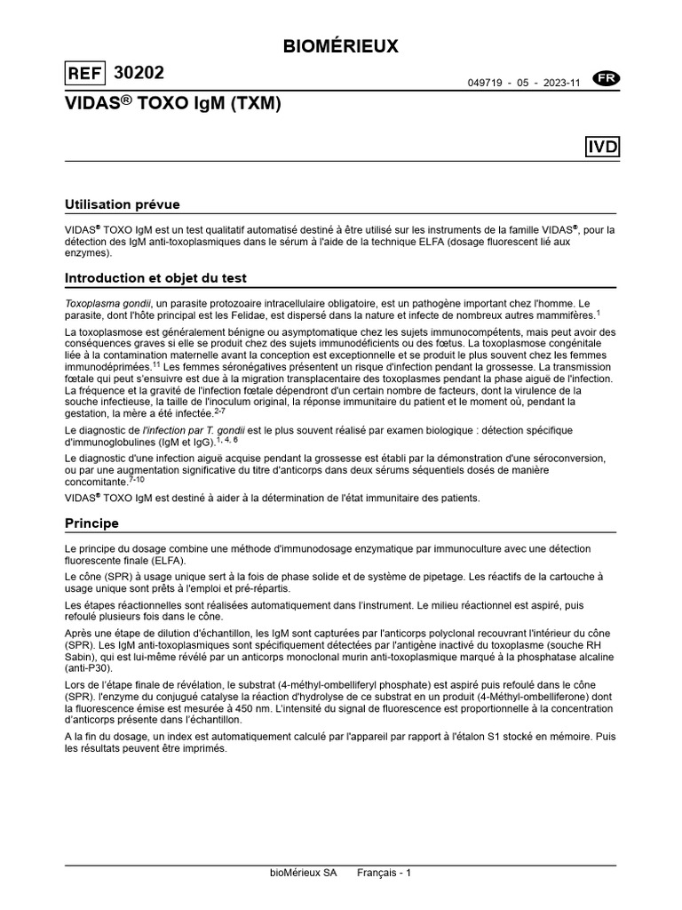 Toxo M | PDF