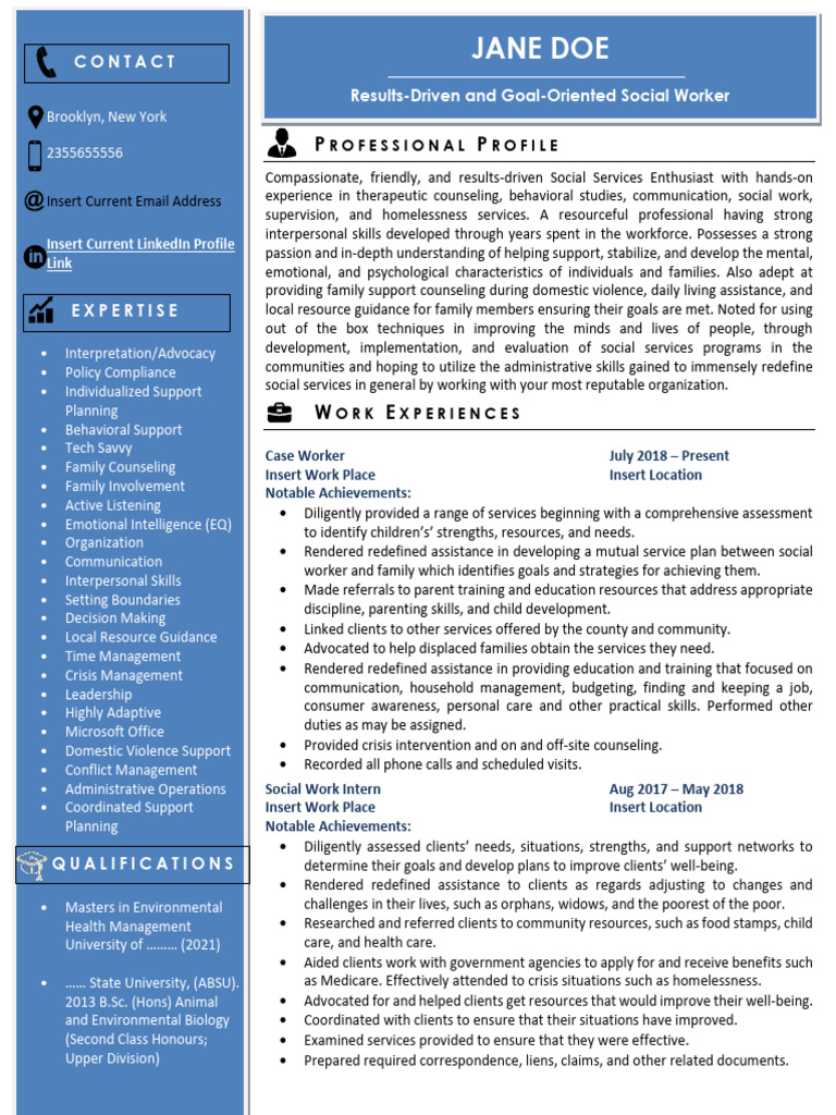 Jane Doe Social Works | PDF