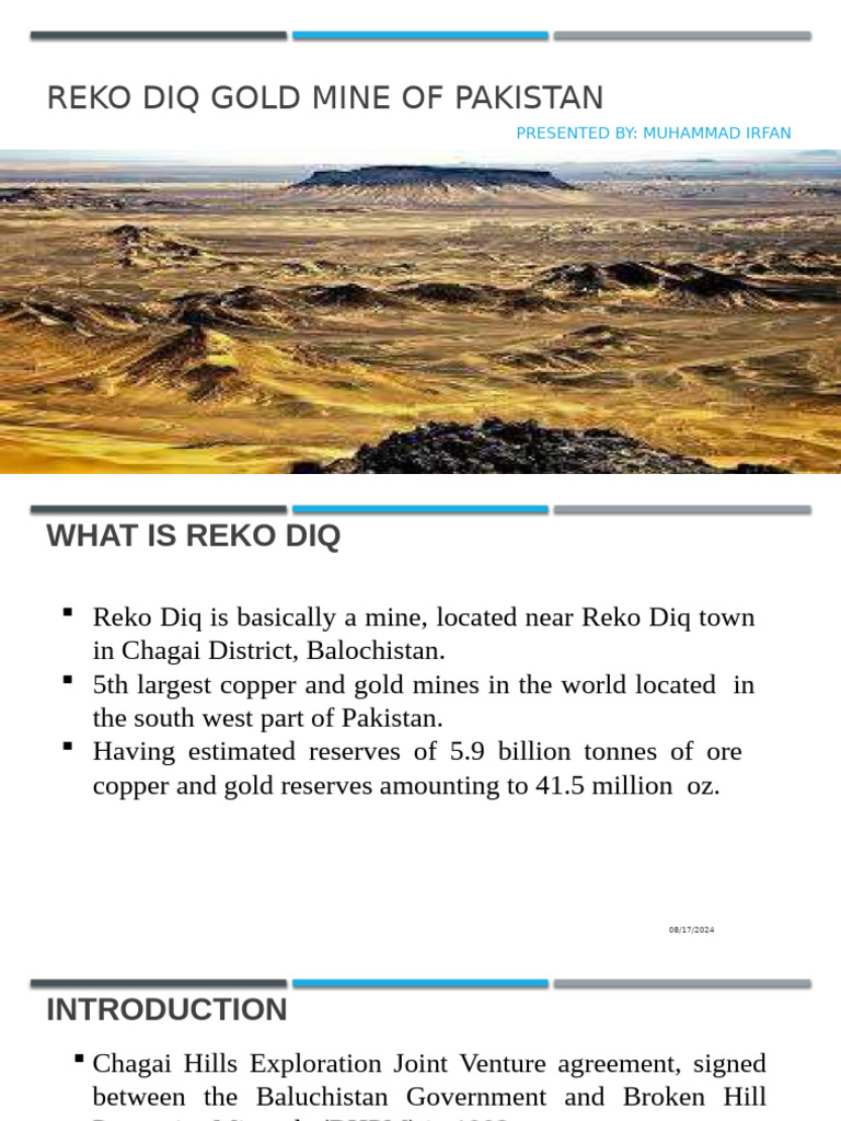 Reko Diq | PDF