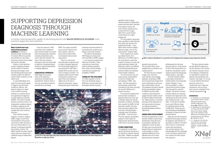 Supporting Depression Diagnosis Through Machine Learning: Hospital | PDF