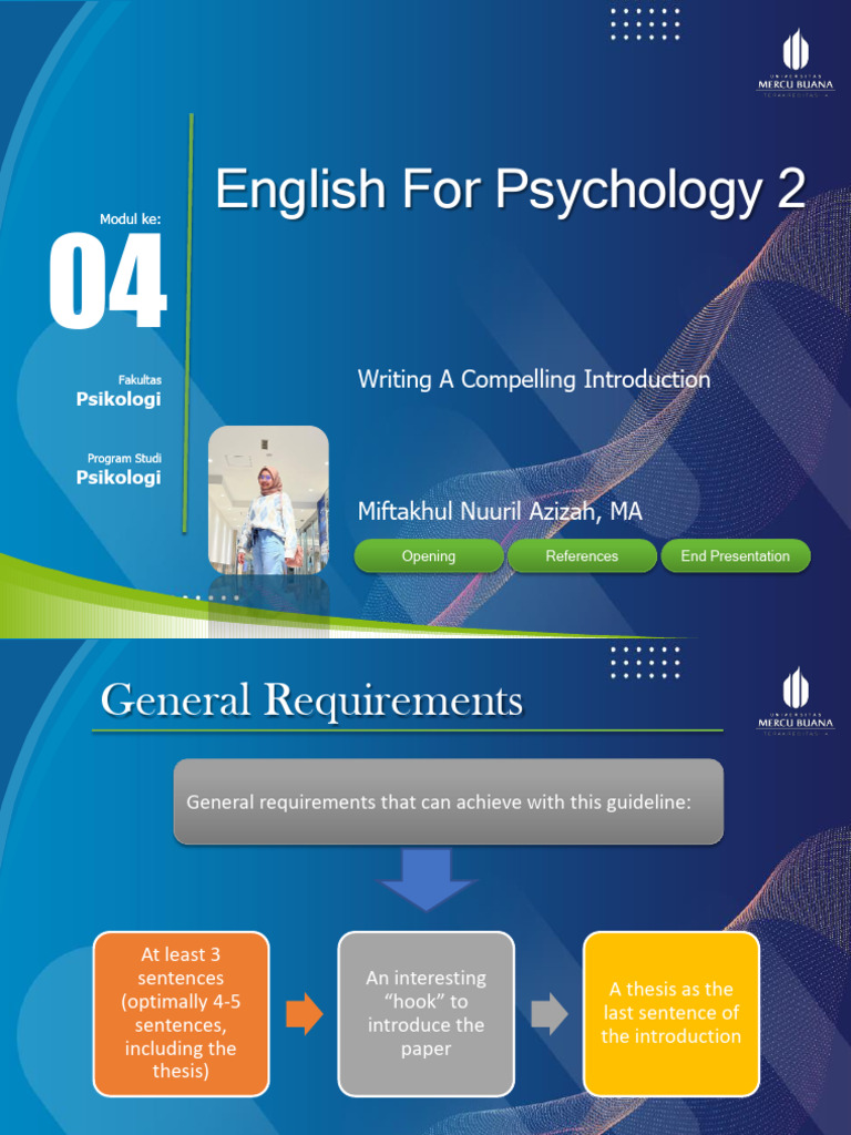 TM 4 - Writing A Compelling Introduction | PDF