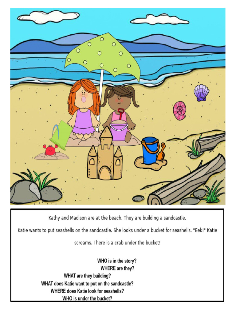 WH Question Stories With Illustrations | PDF