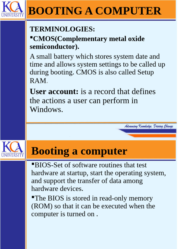 Topic 2-Booting A Computer | PDF