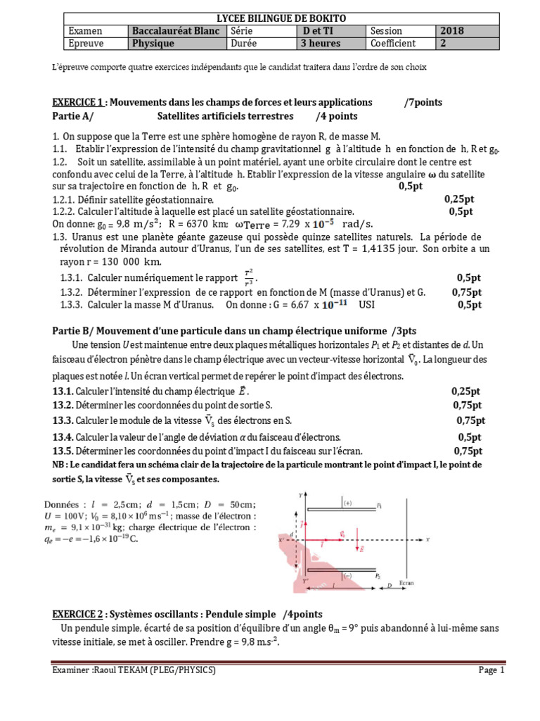 Tle D 5ème Séquence 2019 Bon | PDF