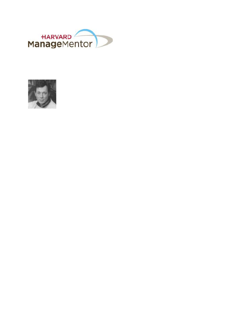 Presentation Skill HarvardManagementor | PDF