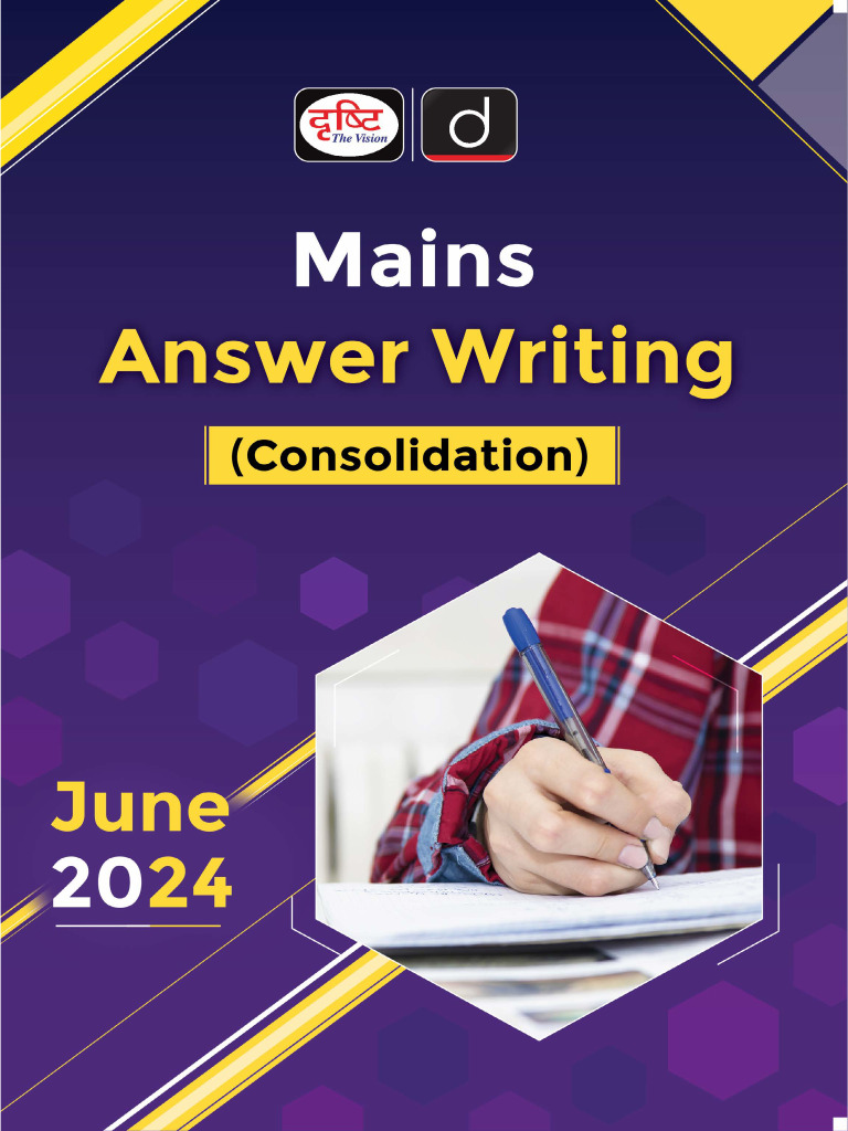Mains Answer Writing Consolidation (June 2024) | PDF