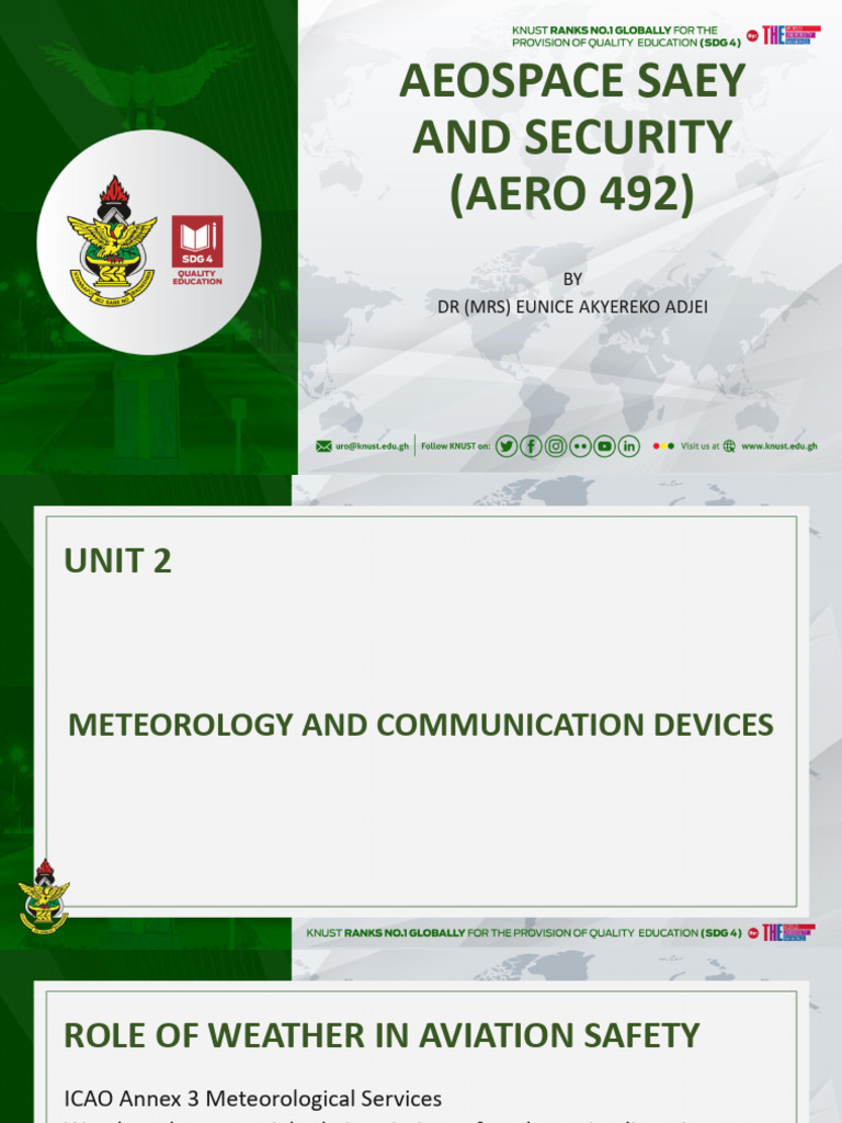Unit 3 Aerospace Safety and Security | PDF | Thunderstorm | Aviation Safety