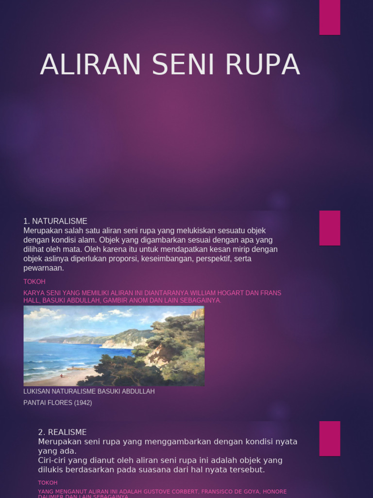 Aliran Seni Rupa | PDF
