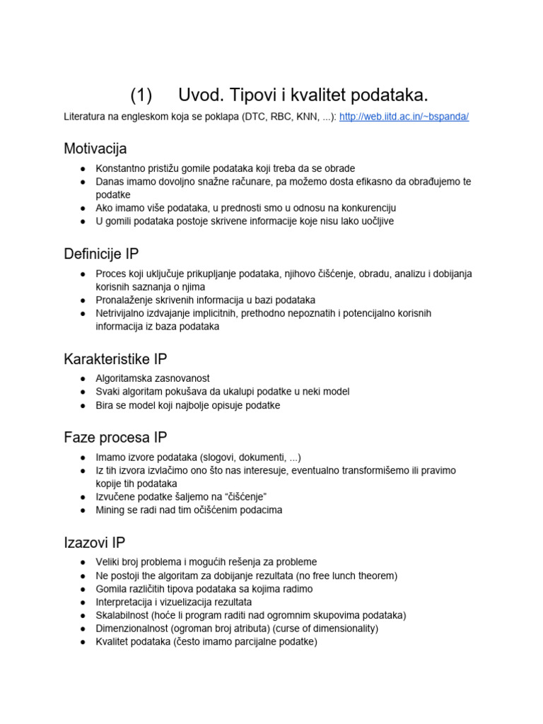 IP - Teorija (Public) | PDF