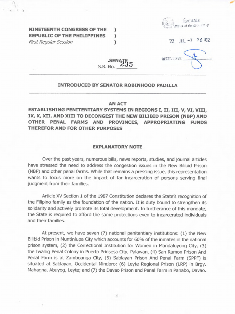 First Regular Session: 72 JUL-7 P6 02 | PDF