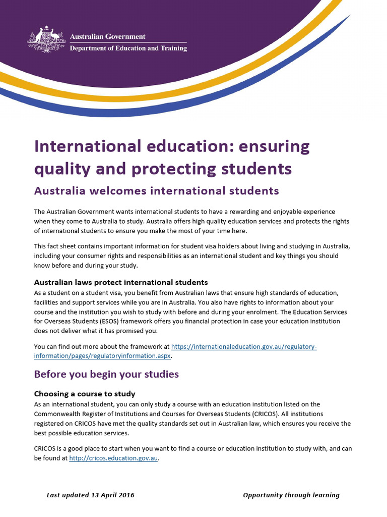International Education Guide | PDF
