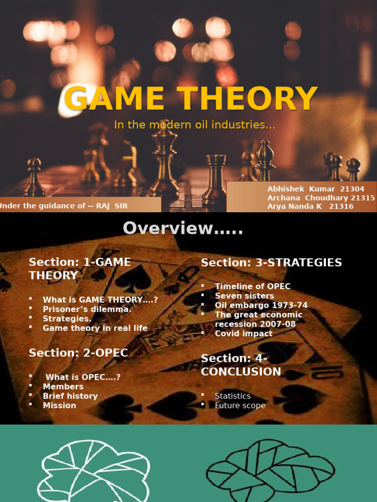 Game Theory Final Pdf