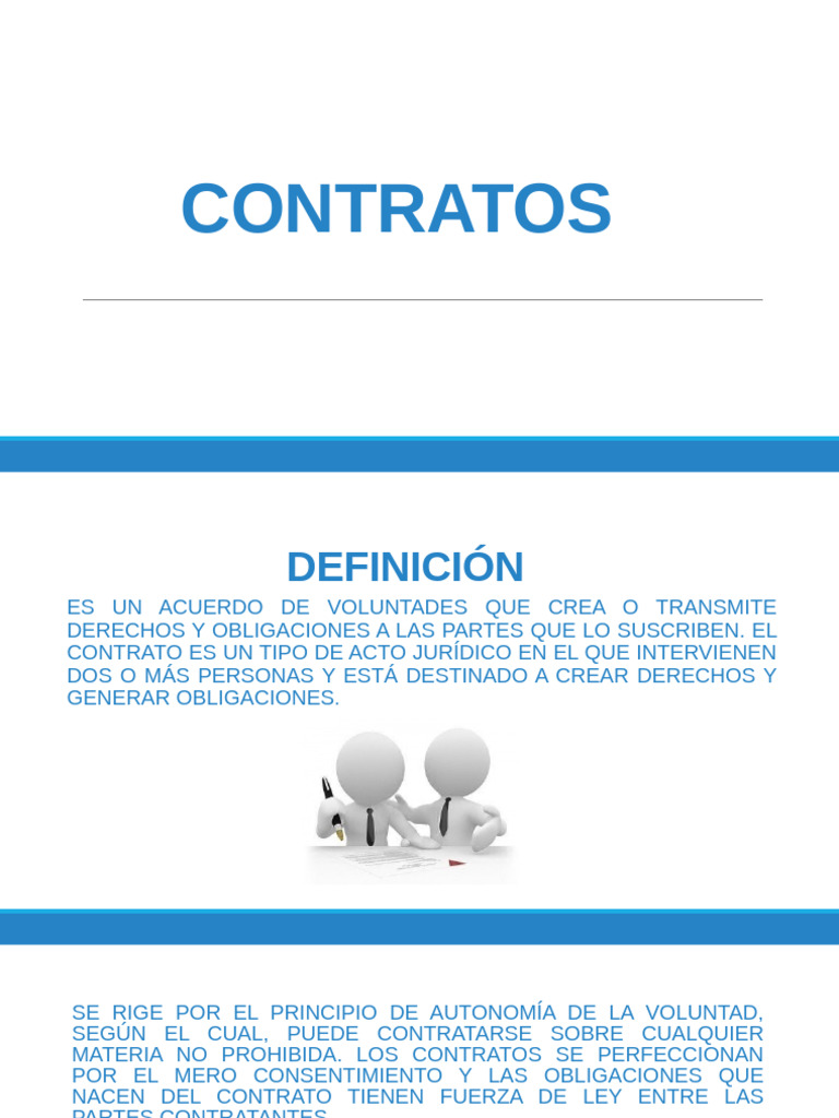 Los Contratos | PDF