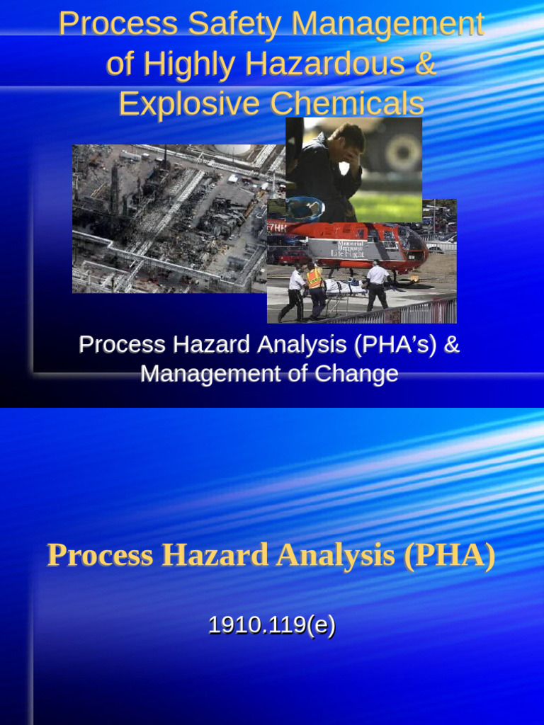 3 PSM Process Hazard Analysis2 | PDF