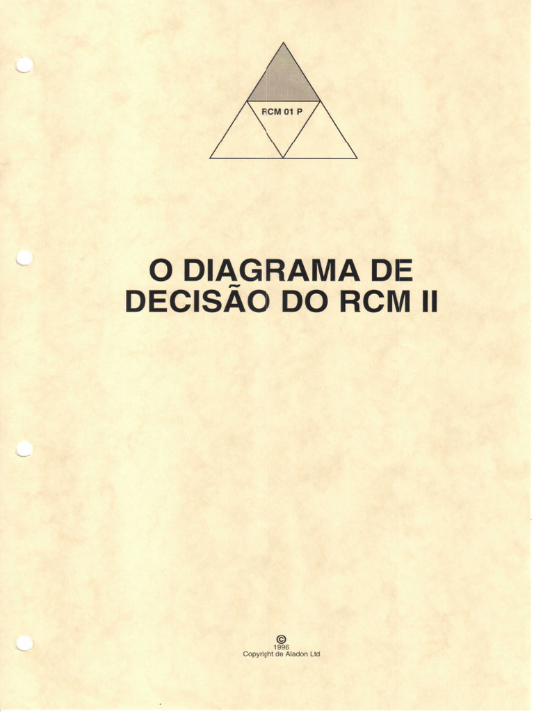 RCM ALADON SQL - 2003 - Diagrama de Decisão | PDF