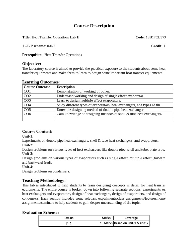 Course Description | PDF