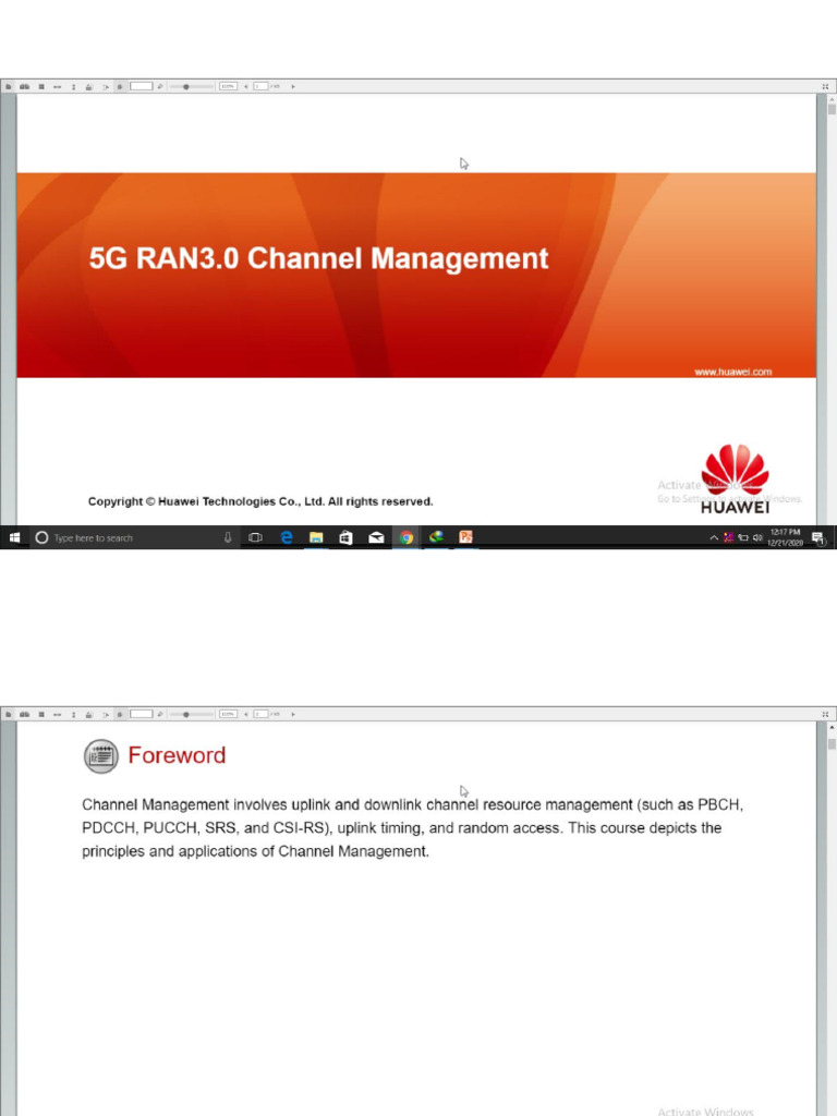 RF Channel Management | PDF