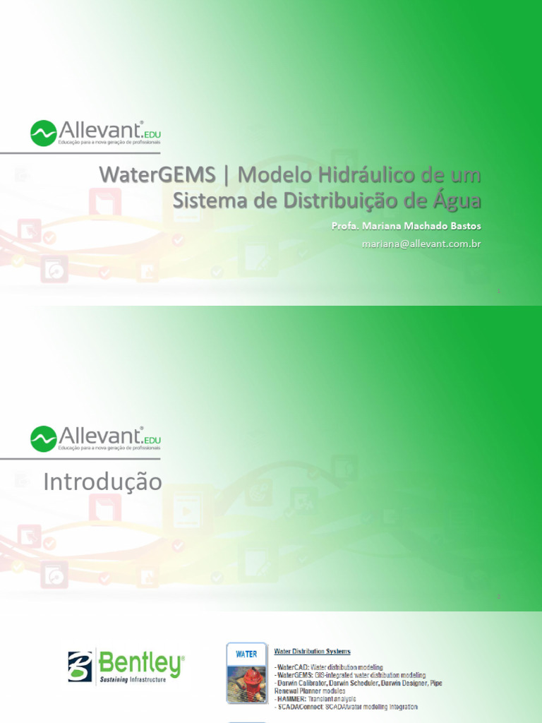 Apostila WaterGEMS | PDF