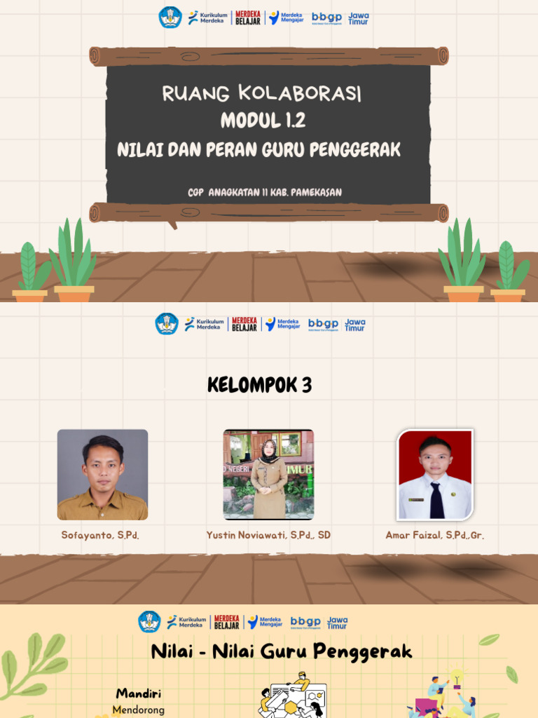 Ruang Kolaborasi Modul 1.2 | PDF