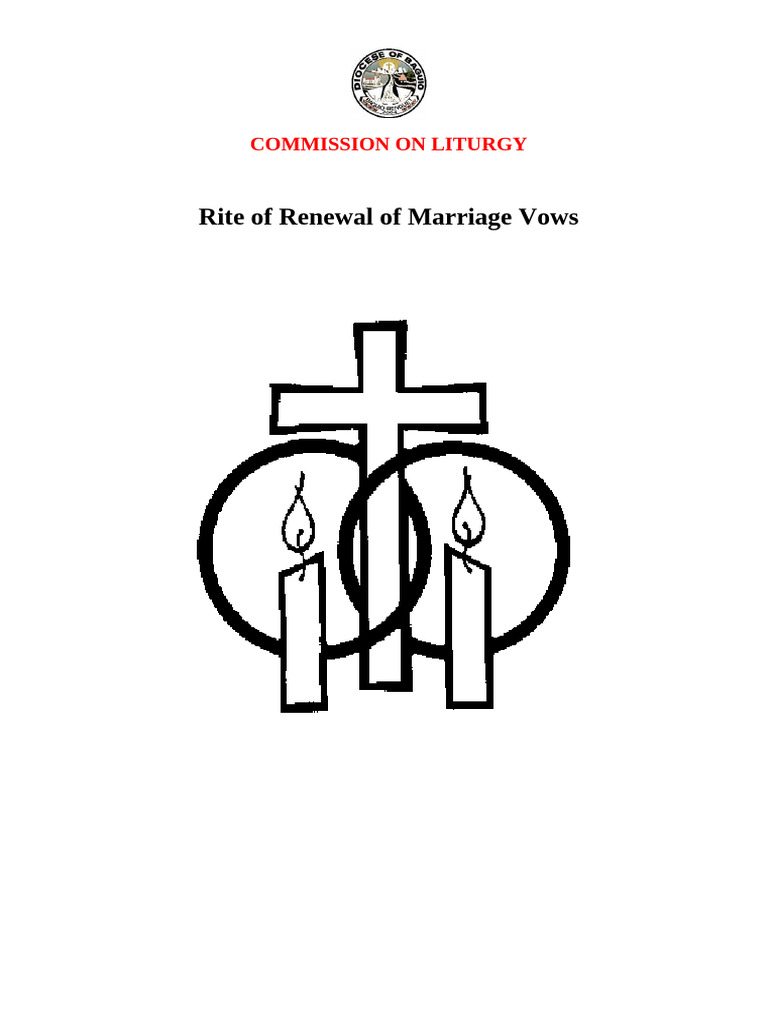 Rite of Renewal of Marriage Vows | PDF