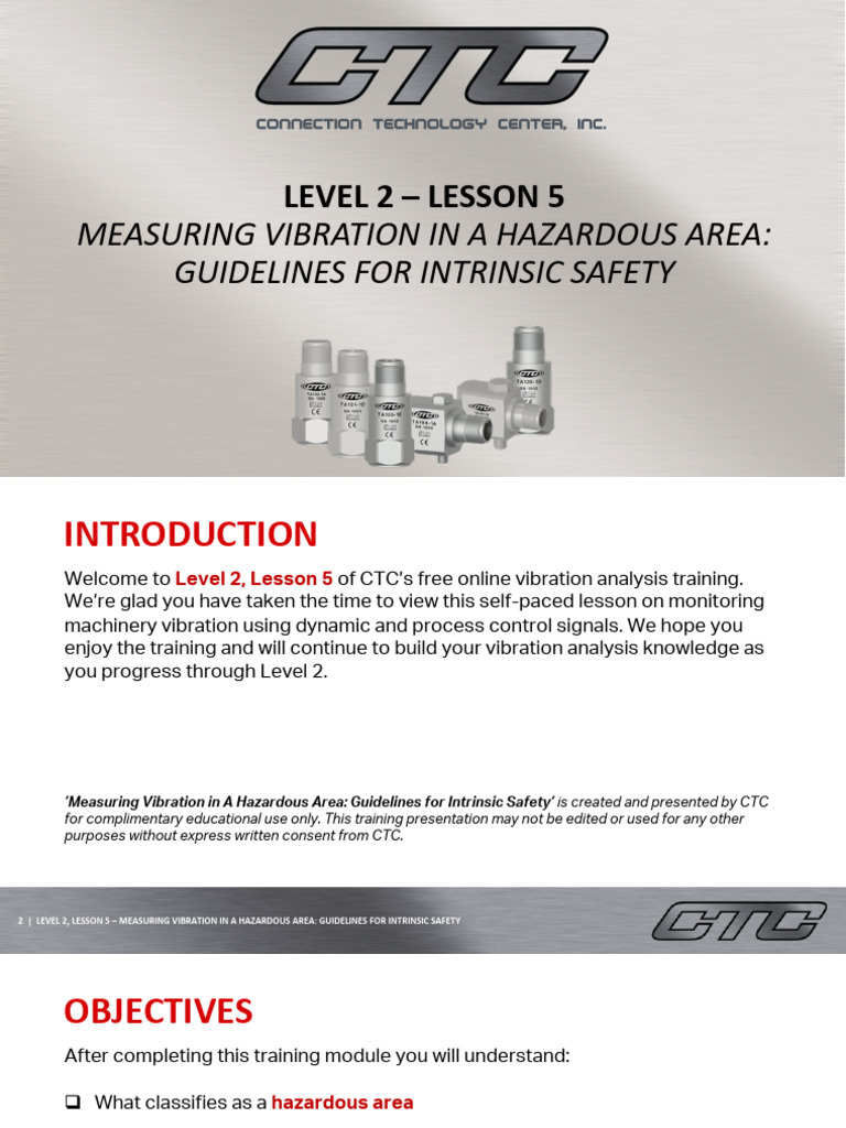 CTC Training Level 2 Lesson 5 | PDF | Safety | Electricity