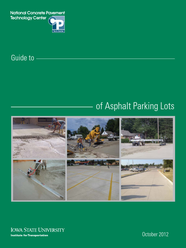 Concrete Overlay Guide Parking Lot Pdf