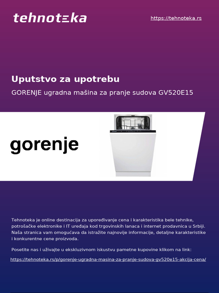 Uputstvo Za Upotrebu | PDF