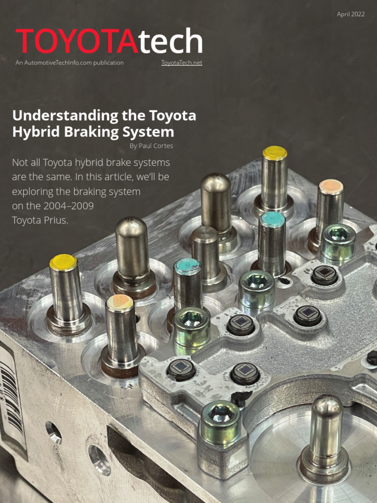 Understanding The Toyota Hybrid Braking System | PDF