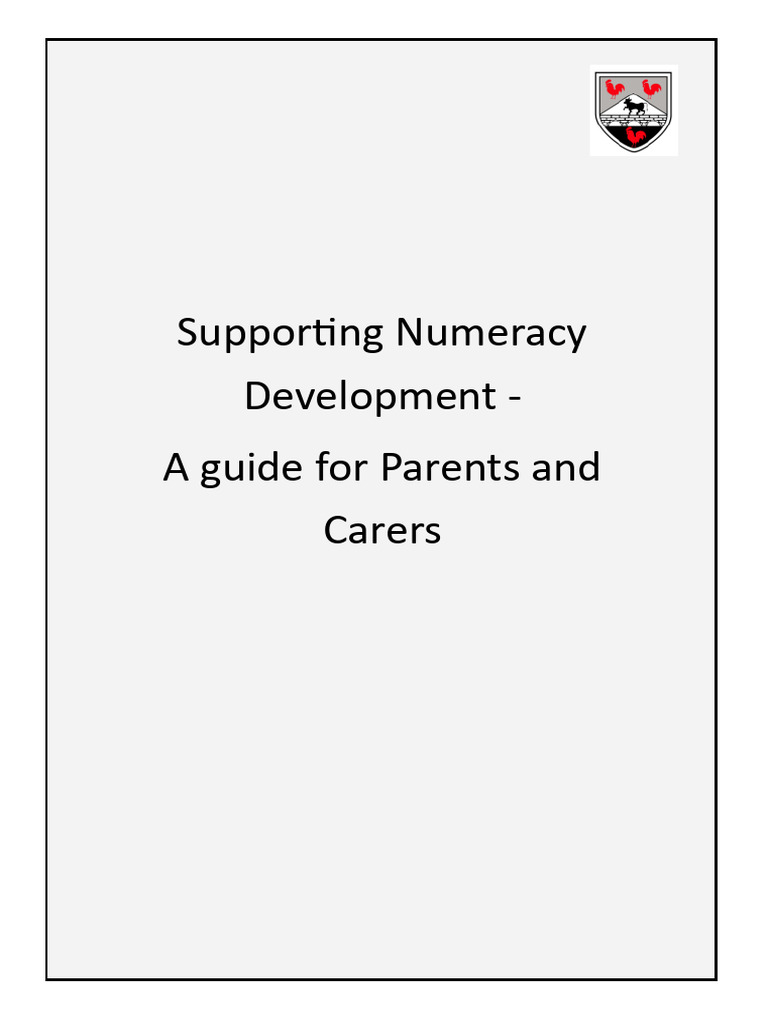Numeracy - Parent Guide | PDF