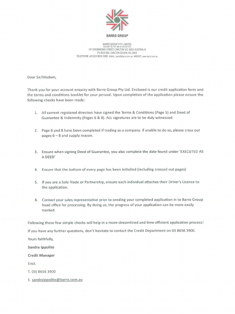 HOW TO COMPLETE APPLICATION | PDF