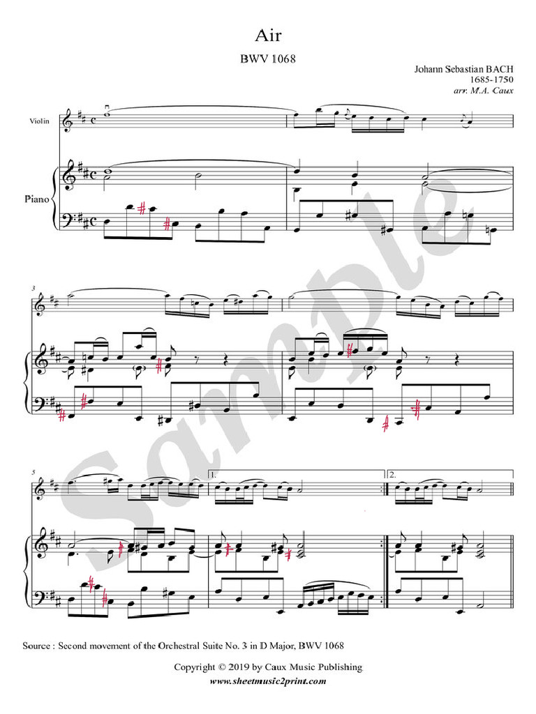 Air String in G | PDF