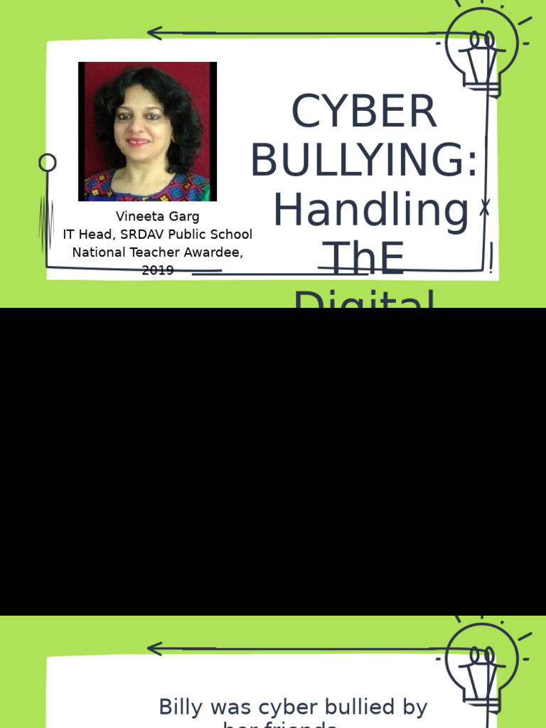 CYBER BULLYING Digital Menace | PDF