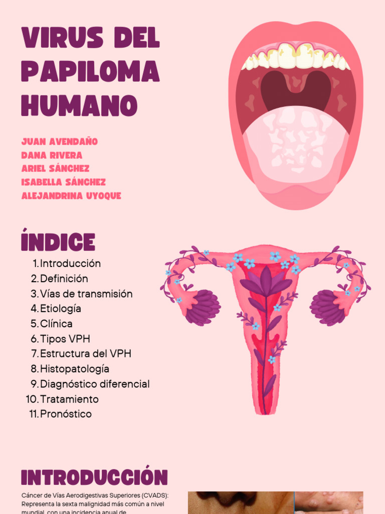 Virus del Papiloma Humano: Guía Completa | PDF | Cáncer de cuello ...