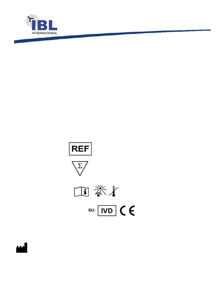 Re52131 Ifu Eu en Prolactin Elisa v8.0 2013-12 Sym4 | PDF