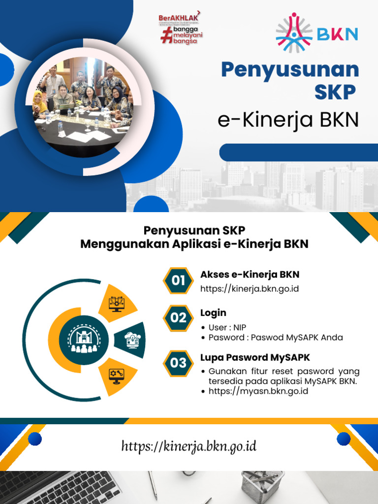 Penyusunan Skp Ekinerja Bkn Pdf