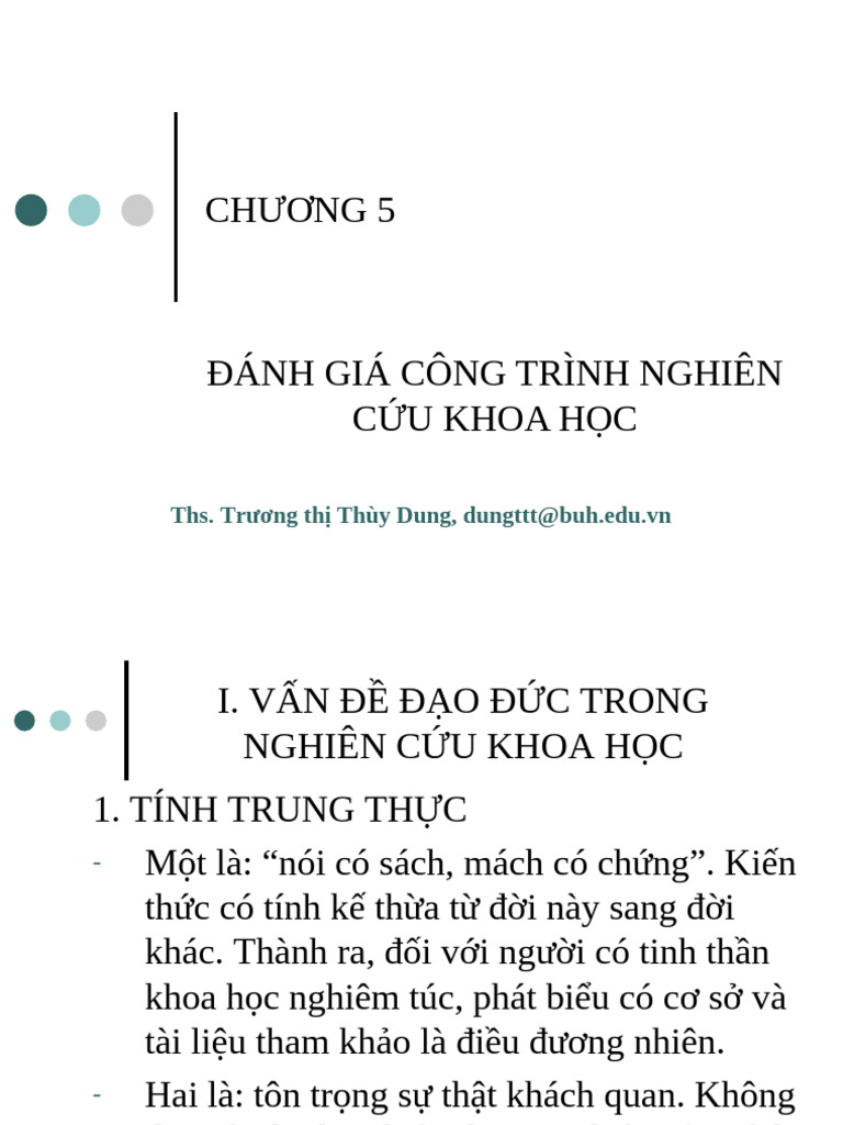 Phuong Phap Nghien Cuu Khoa Hoc - Chuong 5 | PDF