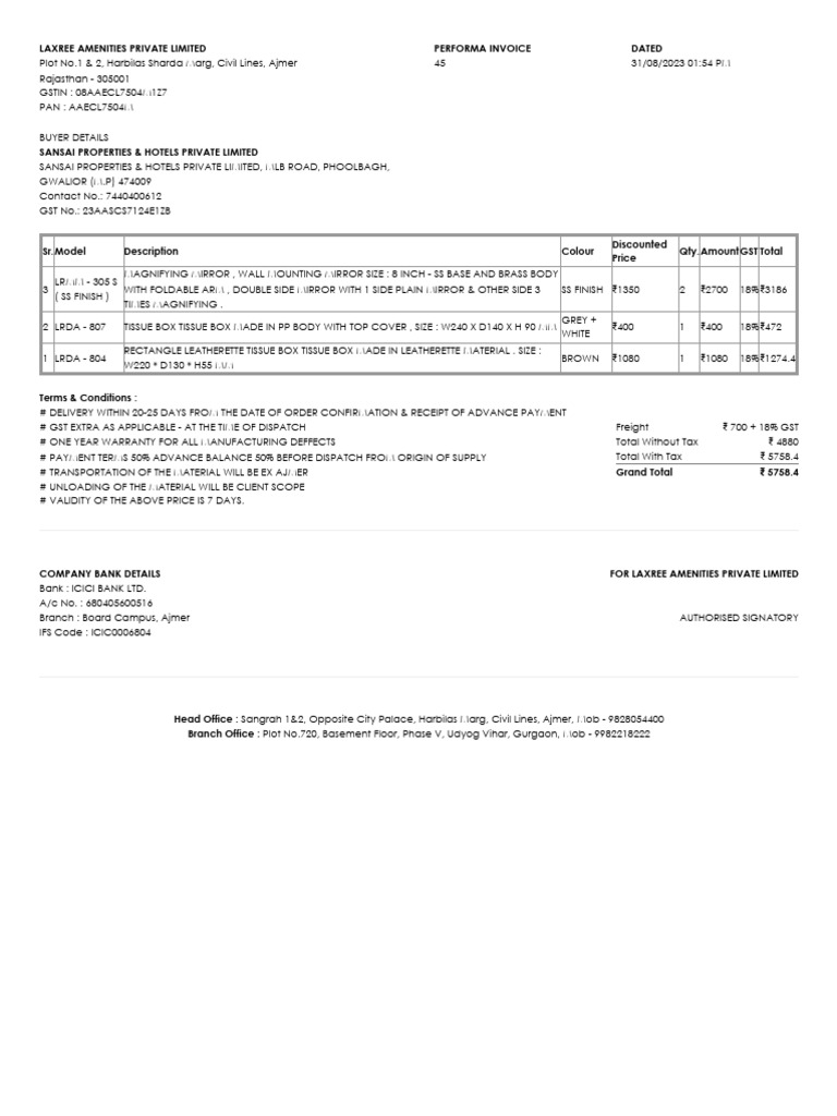 Sansi Properties | PDF