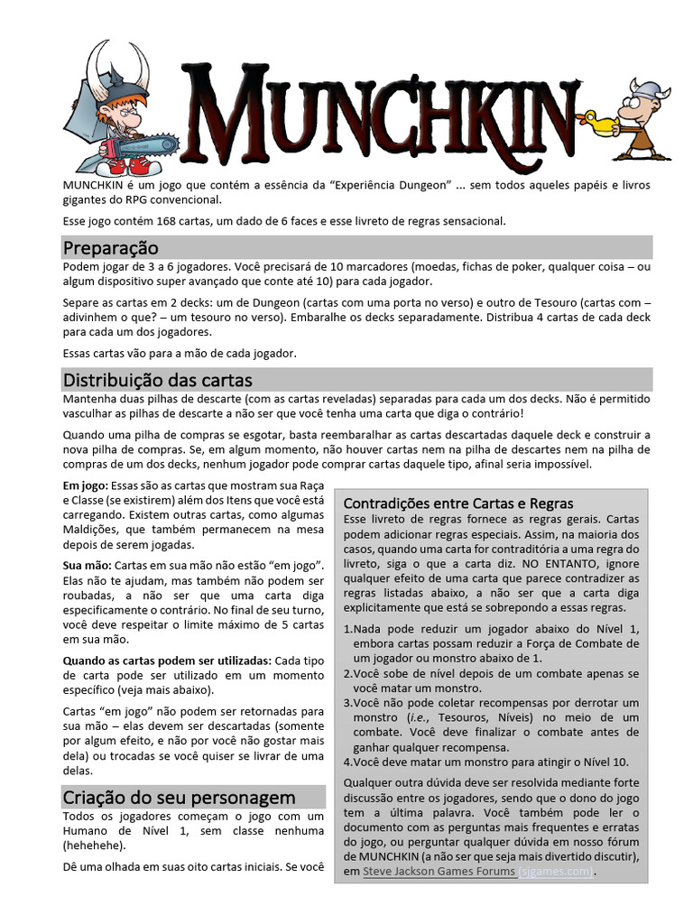 Munchkin | PDF