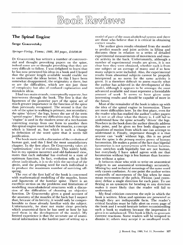 The Spinal Engine Compress | PDF