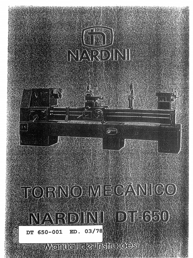 Manual DT 650 03 - 1978 | PDF